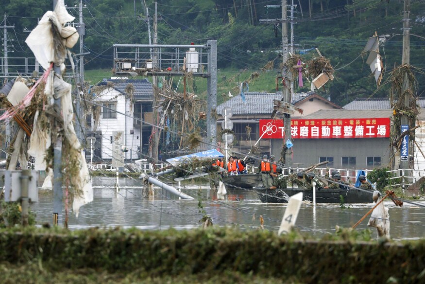 Devastating Scenes of Flooding & Destruction From Japan - News18