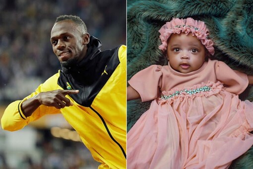 Usain Bolt Shares 1st Photos of Daughter, Reveals Her Name 'Olympia ...