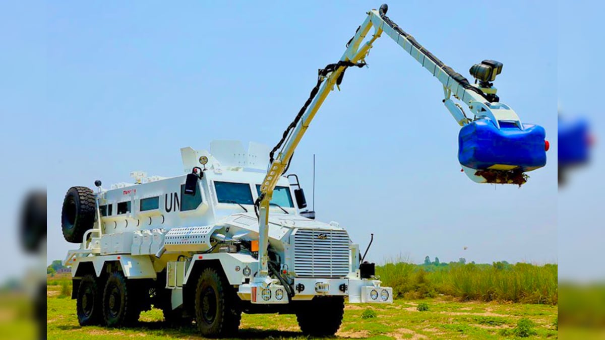 Mahindra's Mine Resistant Armoured Defence Truck is Now Part of UN ...