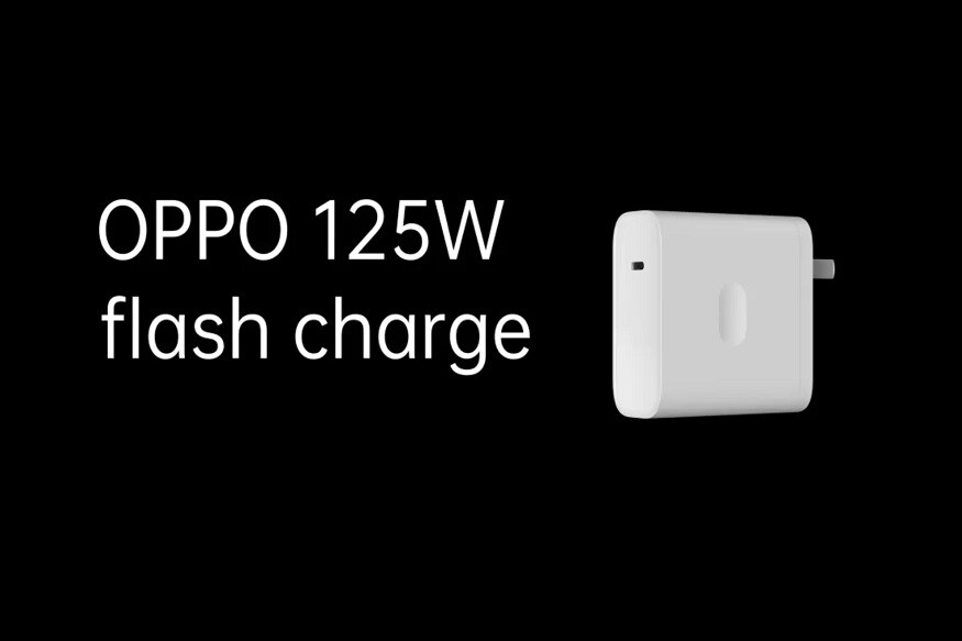 Oppo 125W SuperVOOC Fast Charging Tech Can Charge a 4,000mAh Battery in ...