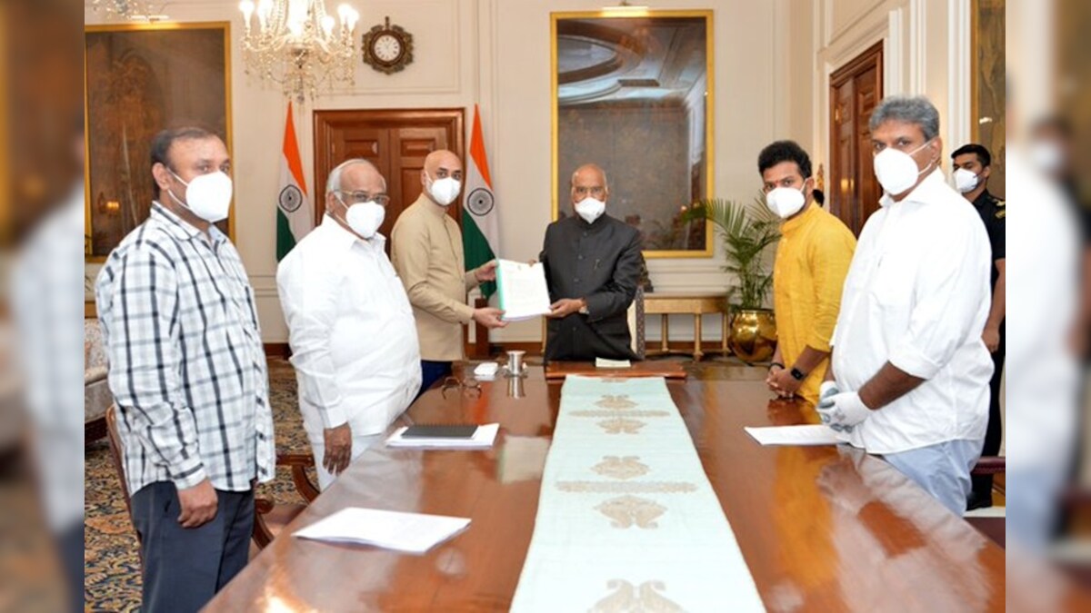 TDP Delegation Meets President Kovind, Seeks His Intervention to ...