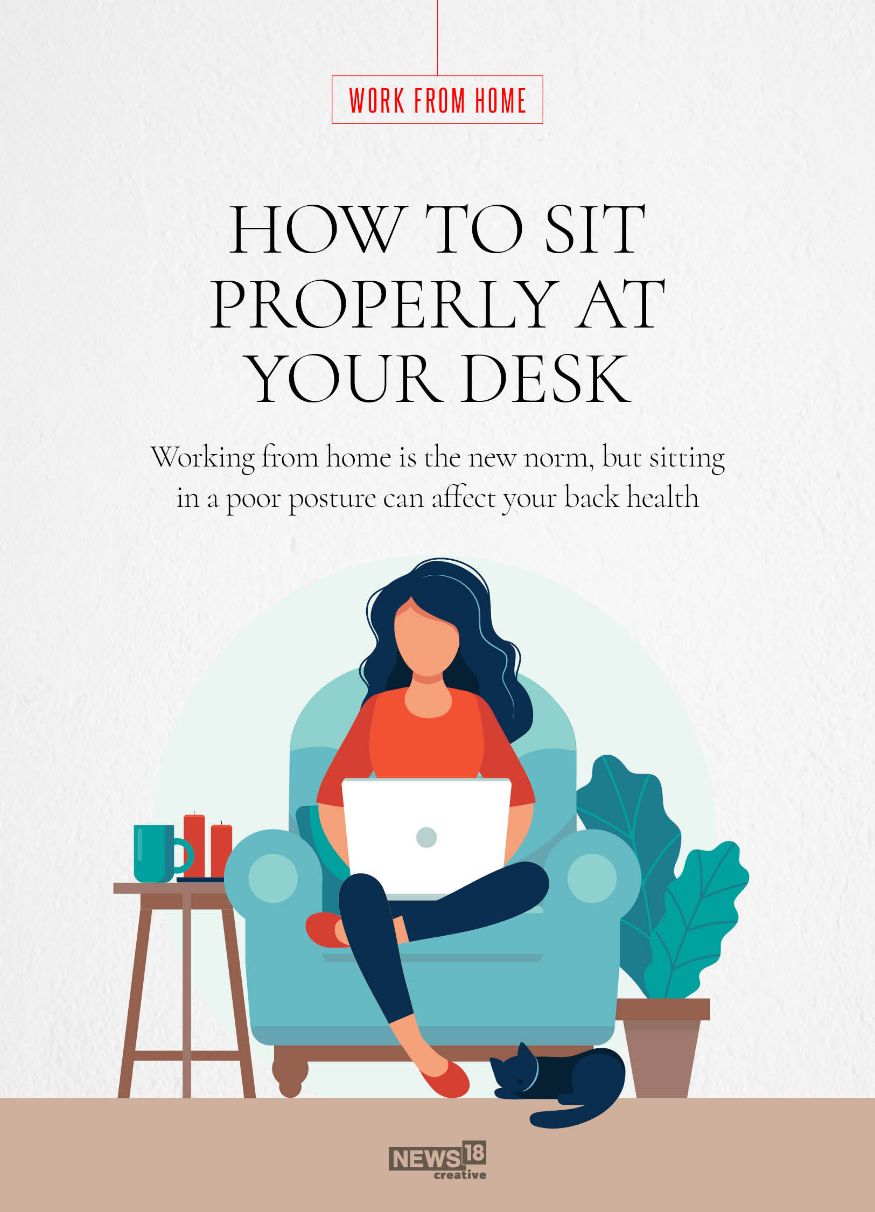 Work-from-Home: How to Sit Properly When You're Working From Home - News18