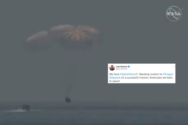 SpaceX Capsule's Successful Splash Down With NASA Astronauts Brings ...