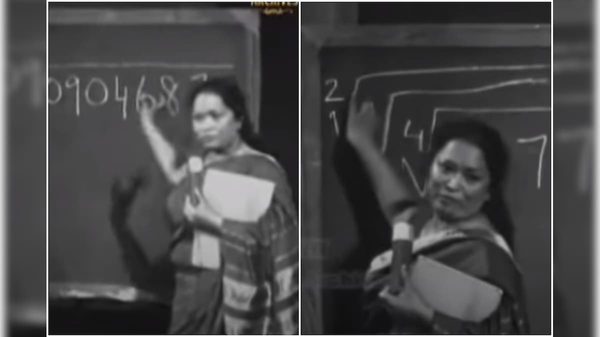 Old Video of Shakuntala Devi Solving Incredible Math Problems Has Internet Enthralled