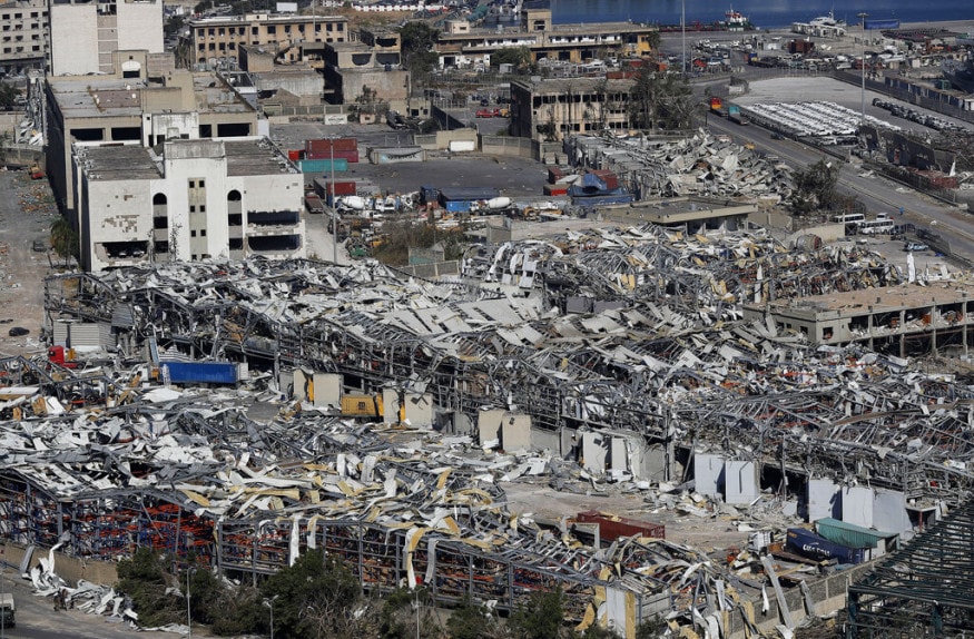 Beirut Blast: The Aftermath of the Lebanon Explosion - In Pics - News18