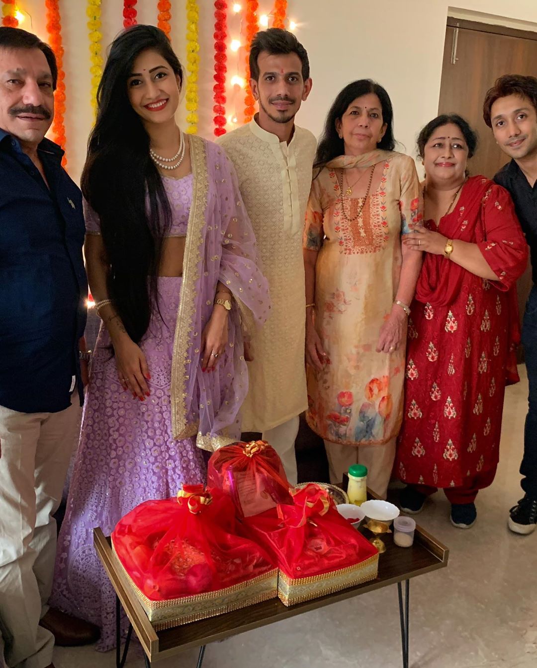 Yuzvendra Chahal Gets Engaged to Dhanashree Verma; See Pics - News18