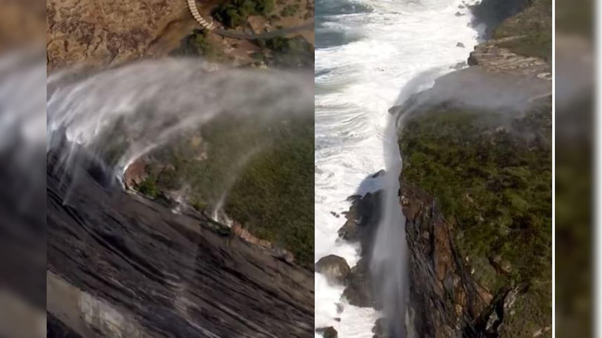 Torrential Rainfall Causes Spectacular Reverse Waterfall in Australia’s ...