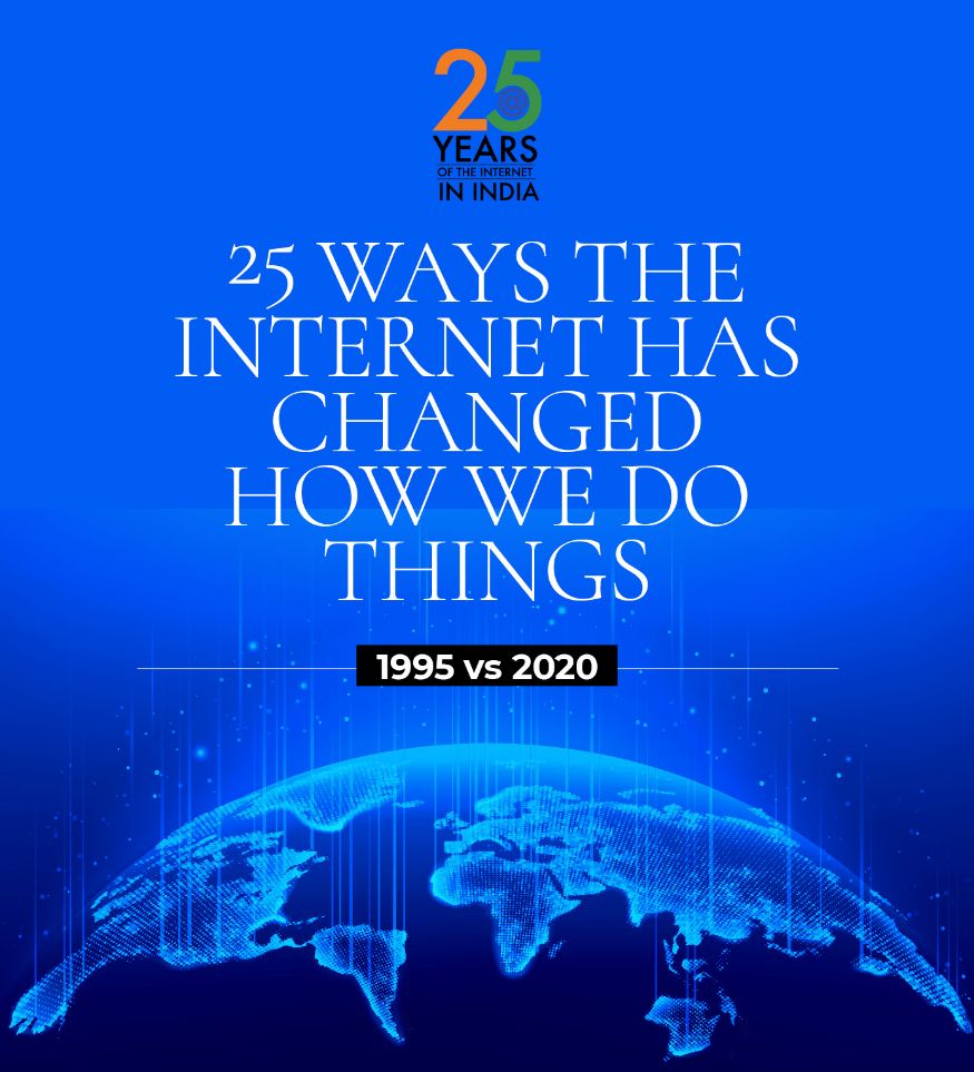 25 Years of Internet in India: 25 Ways the Internet Has Changed How We ...