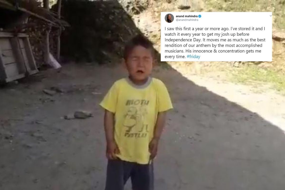 Anand Mahindra Watches This Old Viral Video Before Every Independence