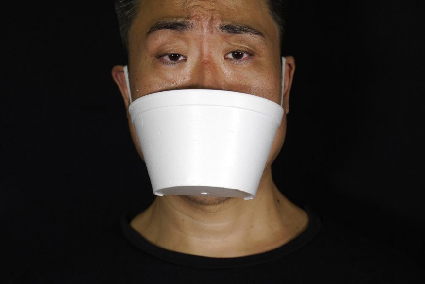 Actor Kok Crafts Masks Inspired by COVID-19 Pandemic & Hong Kong’s ...