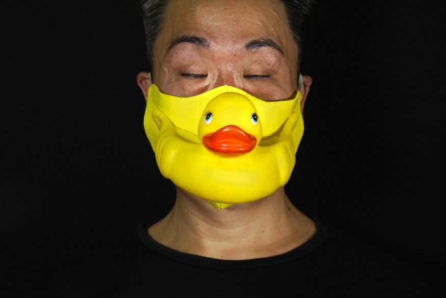 Actor Kok Crafts Masks Inspired by COVID-19 Pandemic & Hong Kong’s ...