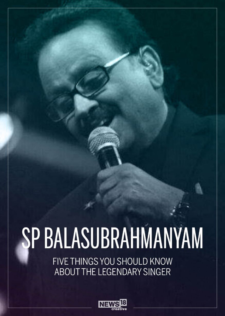 SP Balasubrahmanyam: Facts You Should Know About India's Singing Legend ...