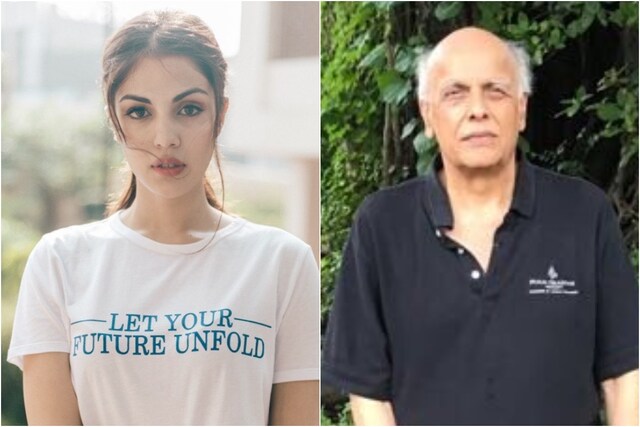 Rhea Chakraborty Messaged Mahesh Bhatt on June 8 After Leaving Sushant ...
