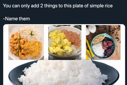 What Would You Add to a Plate of Plain Rice? Viral Twitter Thread is a ...