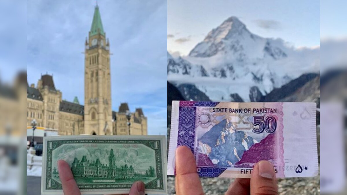 This Travel Enthusiast is Matching Places on Currency Notes to Famous ...