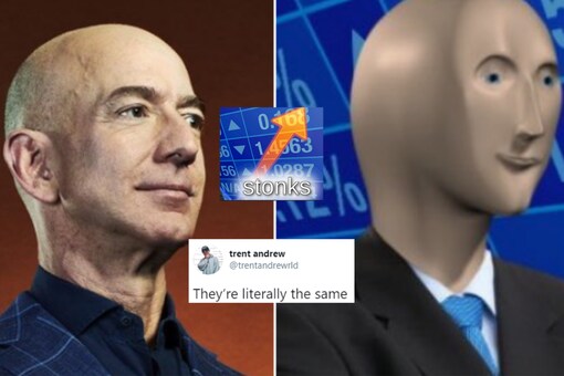 Jeff Bezos and His Uncanny Resemblance With 'Meme Man' Could Explain Amazon's Rising 'Stonks ...