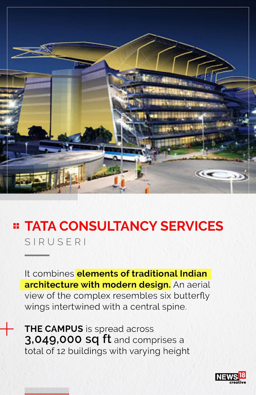 Largest & Coolest Office Campuses in India - In Pics - News18