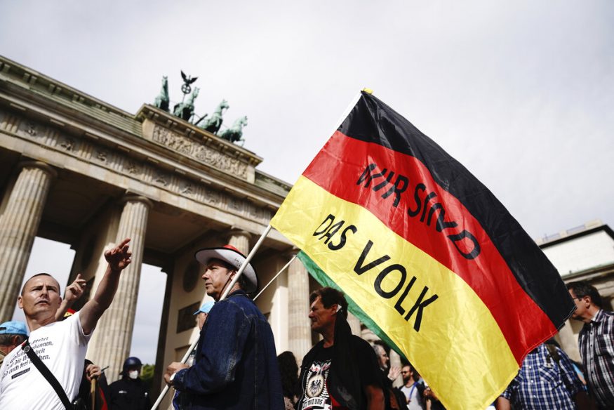 Germany Protest Photos: Thousands of People Protest in Berlin Against ...