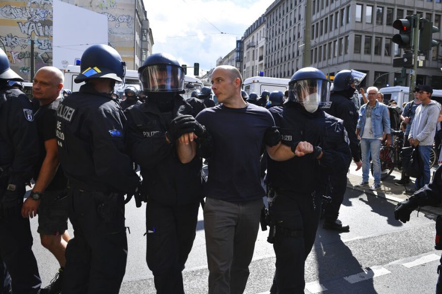 Germany Protest Photos: Thousands of People Protest in Berlin Against ...