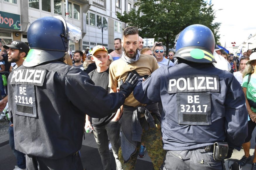 Germany Protest Photos: Thousands of People Protest in Berlin Against ...