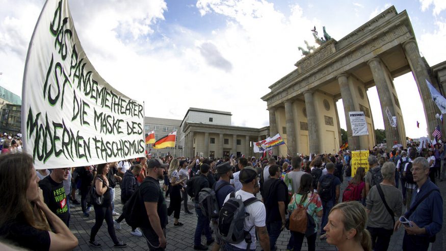 Germany Protest Photos: Thousands of People Protest in Berlin Against ...