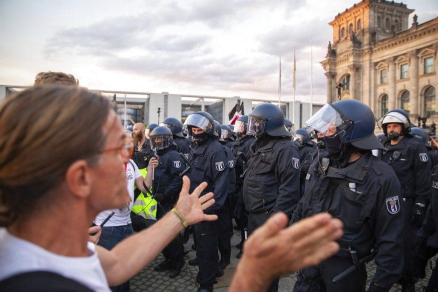 Germany Protest Photos: Thousands of People Protest in Berlin Against ...