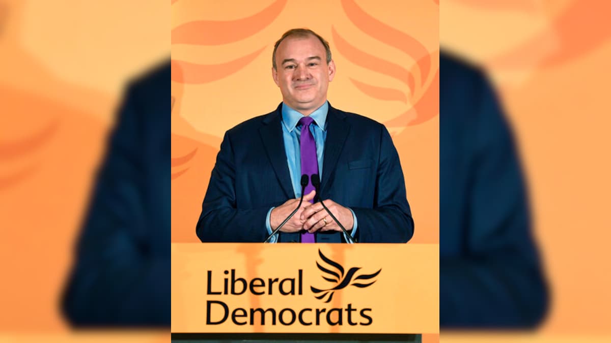 UK's Liberal Democrats Party Elects Ed Davey As New Leader - News18