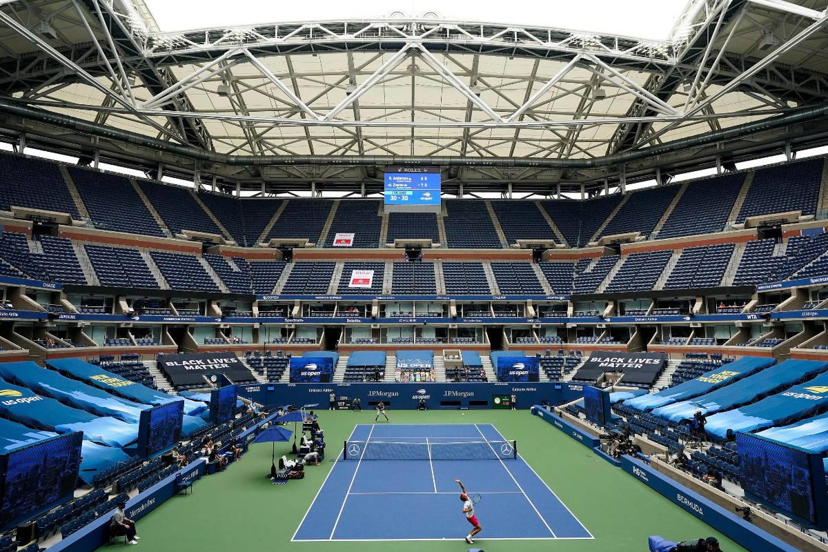US Open Played Amid Sound of Silence, Players Play Without Usual Glamour