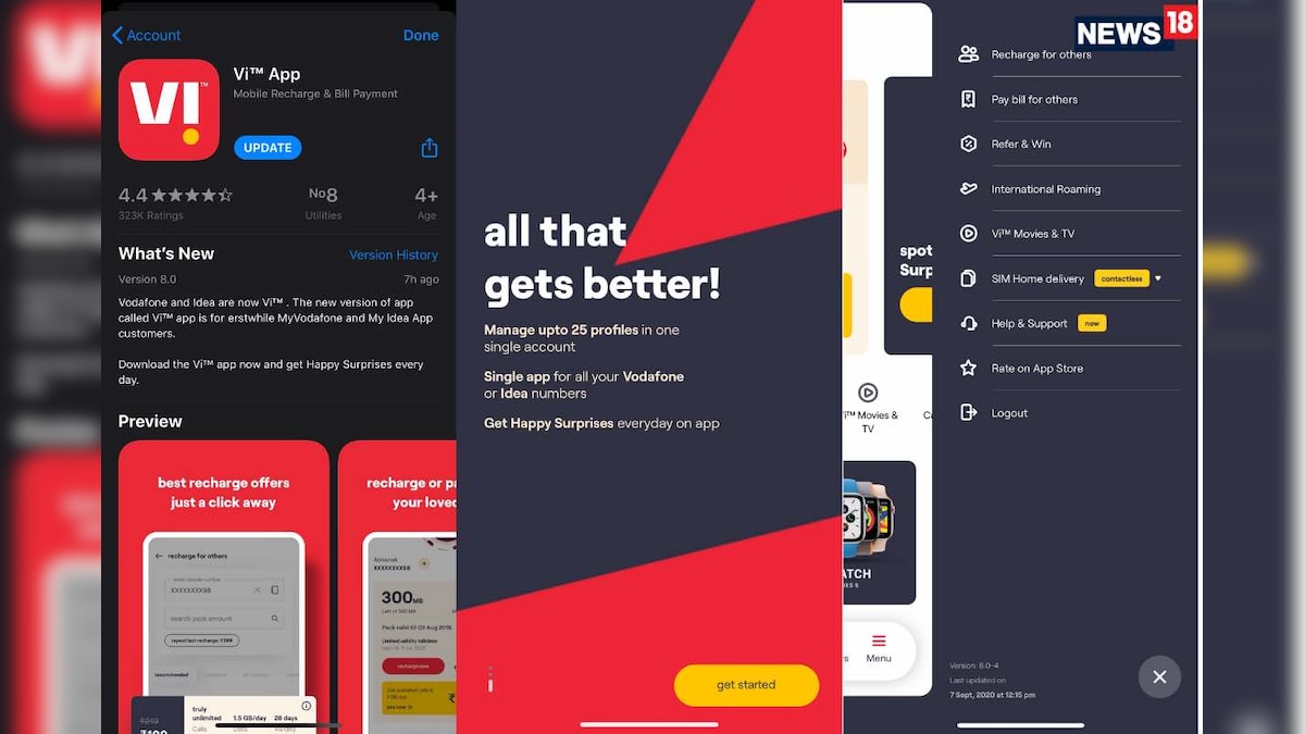 VI App Update Now Available For iPhone And Android; Family Plans, eSIM ...