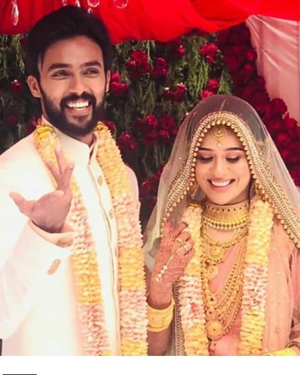 Bigg Boss Tamil 1 Winner Arav Nafeez Marries Actress Raahei in Chennai ...