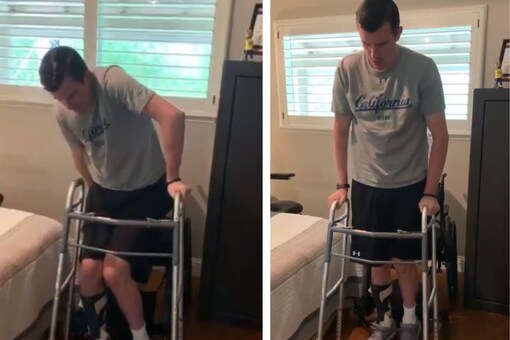 US Man Gets up from Wheelchair after 1,220 days; Netizens Call Him ...