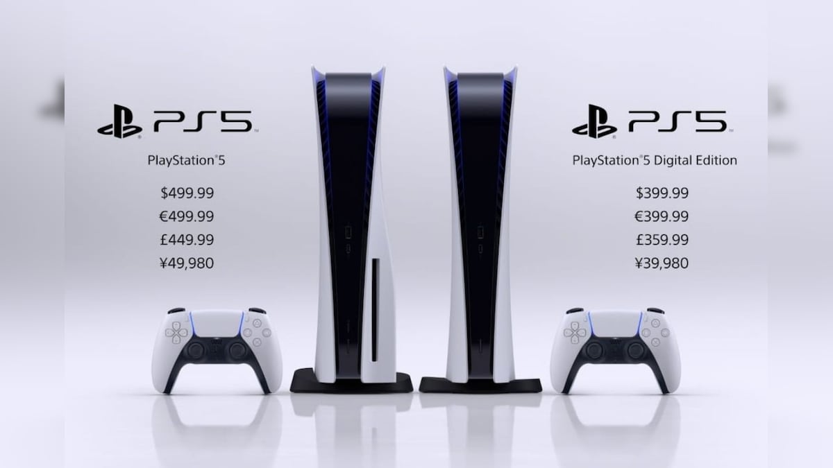 Sony PS5 India Prices Revealed: Rs 49,990 for PS5, Rs 39,990 for PS5 ...