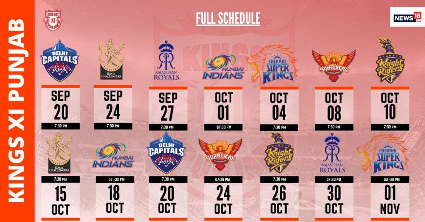 IPL 2020: Match Schedule Date and Time, Match Timings, Venue, Fixtures ...
