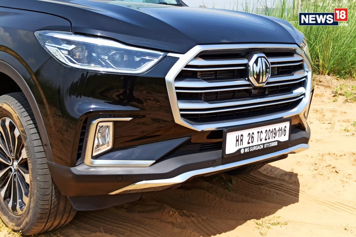 Upcoming MG Gloster SUV Detailed Image Gallery: Design, Interiors ...