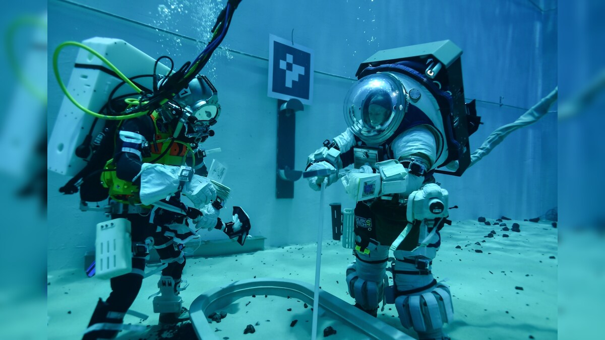 Underwater Tasks, Simulating Lunar Conditions: NASA Prepares Astronauts ...
