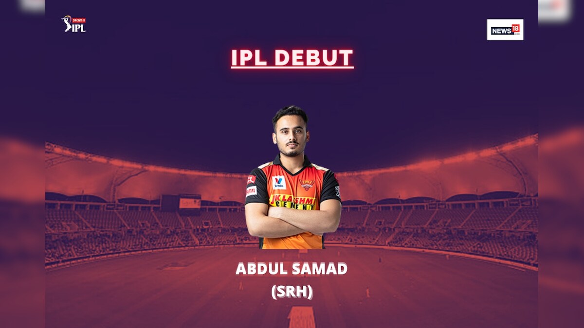 IPL 2020: Abdul Samad Makes Debut for Sunrisers Hyderabad, Third ...