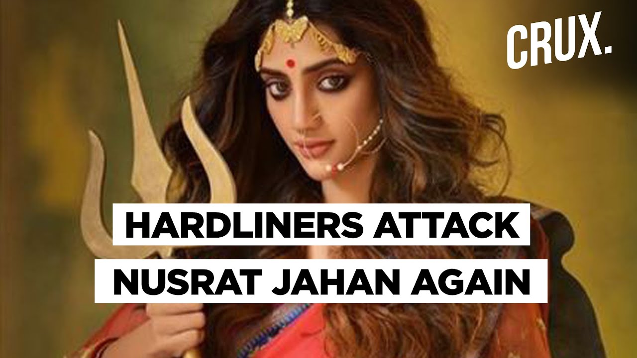 TMC MP & Actor Nusrat Jahan Receives Death Threats For Durga Photoshoot ...