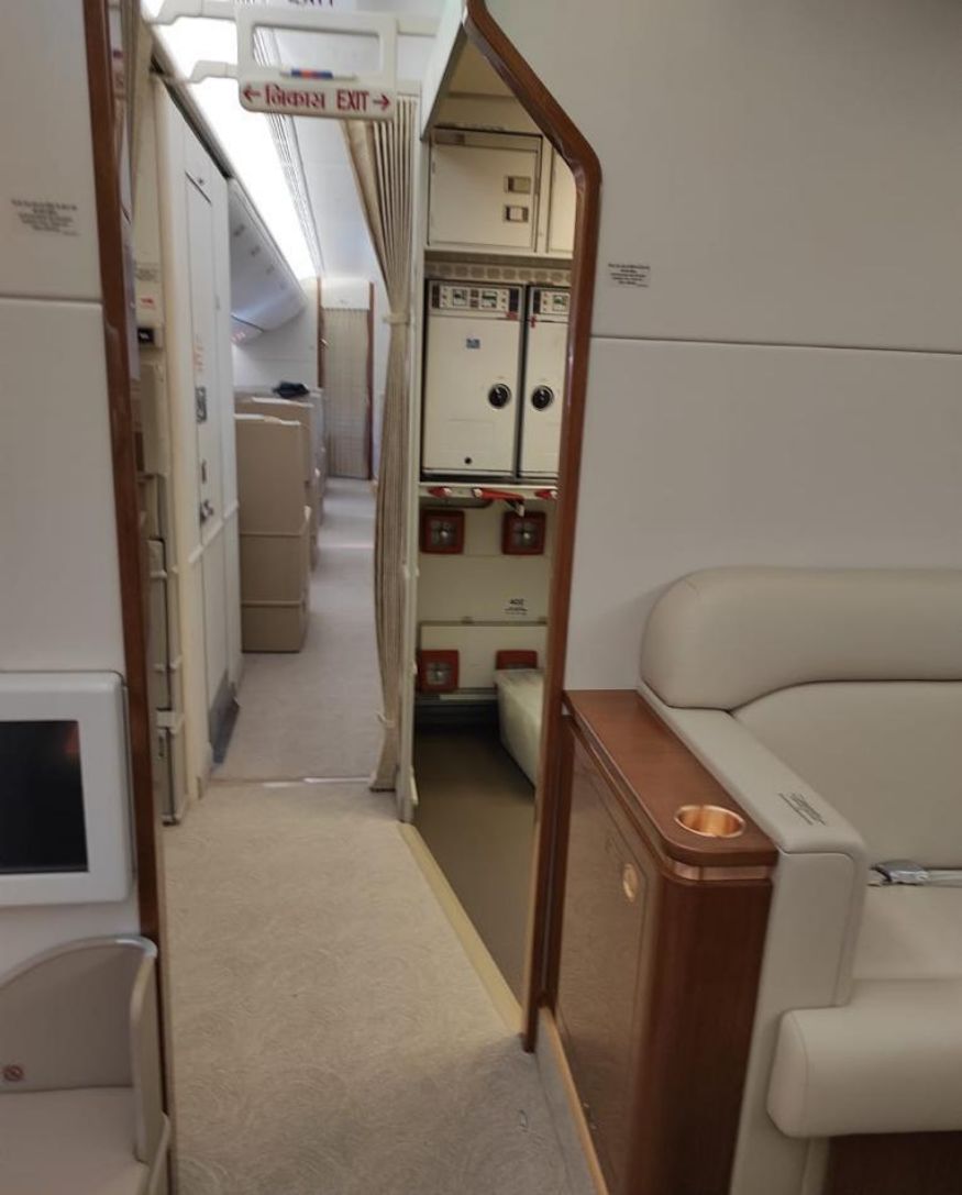 Inside Air India One (AI-160): Here's a Sneak Peek at VVIP Aircraft ...