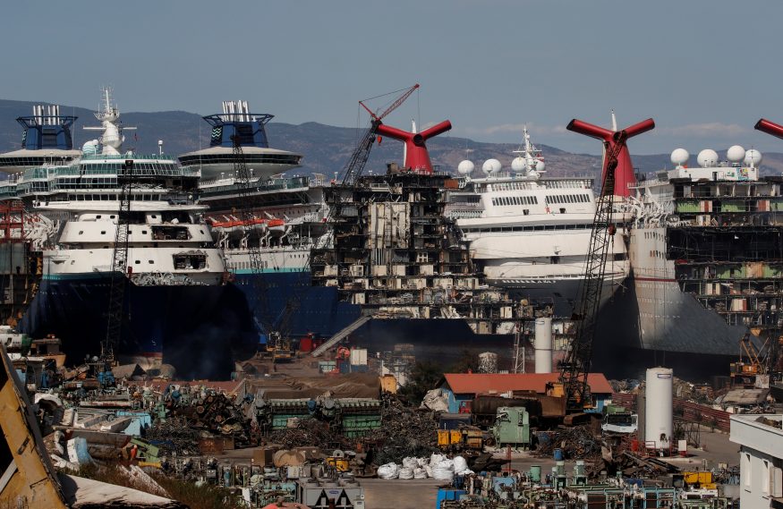 Luxury Cruise Ships Dismantled For Scrap After COVID-19 Pandemic Hits ...