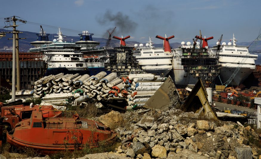 Luxury Cruise Ships Dismantled For Scrap After COVID-19 Pandemic Hits ...