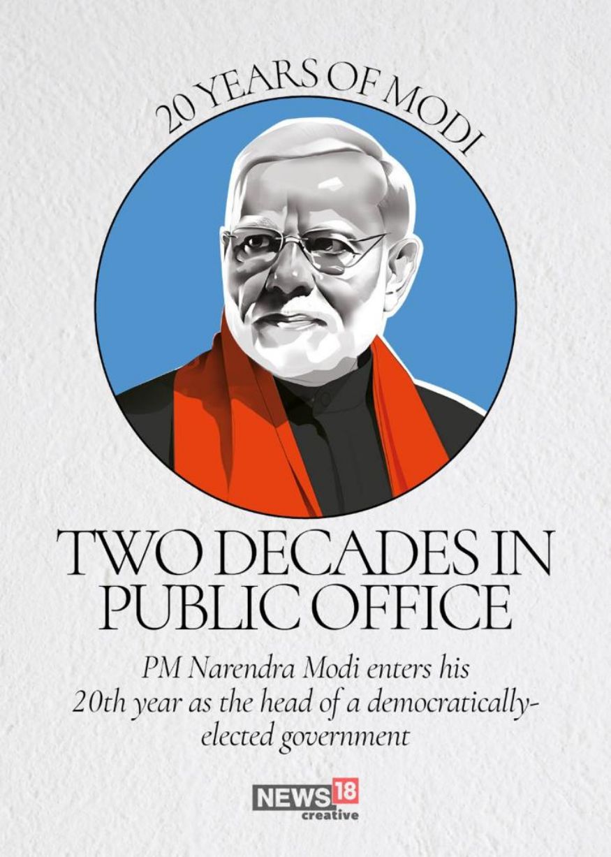 20 Years of Narendra Modi in Public Office: A Look Back at His ...