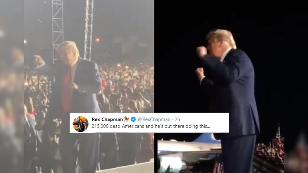 Donald Trump Dancing Awkwardly is Viral and Internet Wants to Unsee It