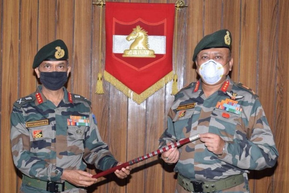 Lt Gen MV Suchindra Kumar Assumes Command of Elite Jammu-Based 16 Corps Lt Gen MV Suchindra Kumar Assumes Command of Elite Jammu-Based 16 Corps