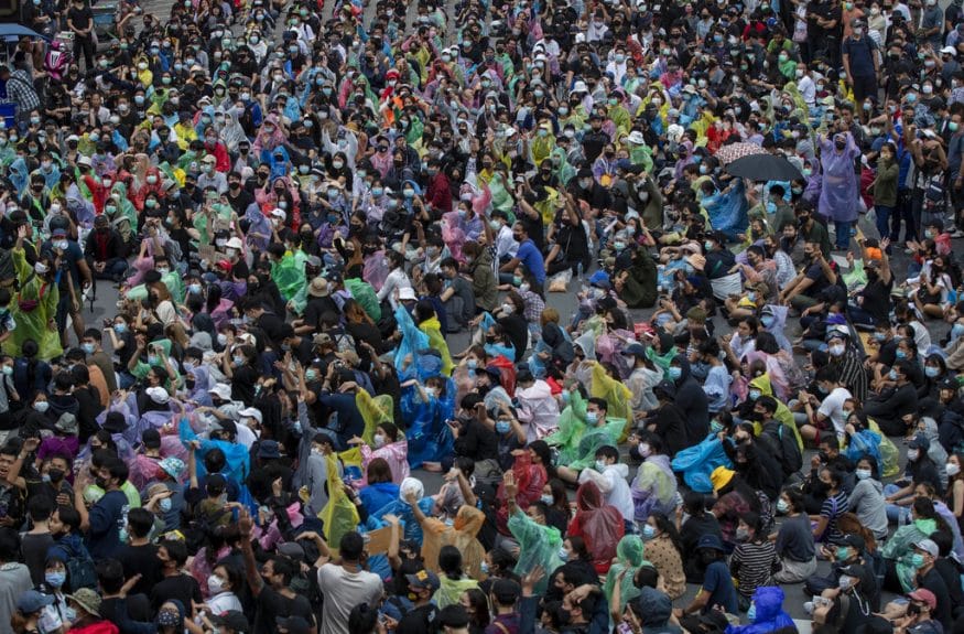 Hundreds of Pro-Democracy Supporters Defy Crackdown Rules, Stage ...