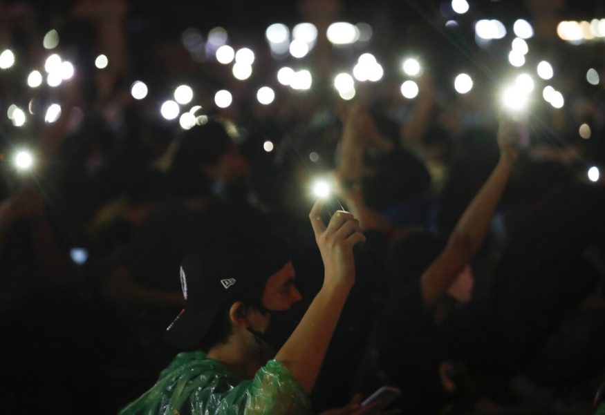 Hundreds of Pro-Democracy Supporters Defy Crackdown Rules, Stage ...