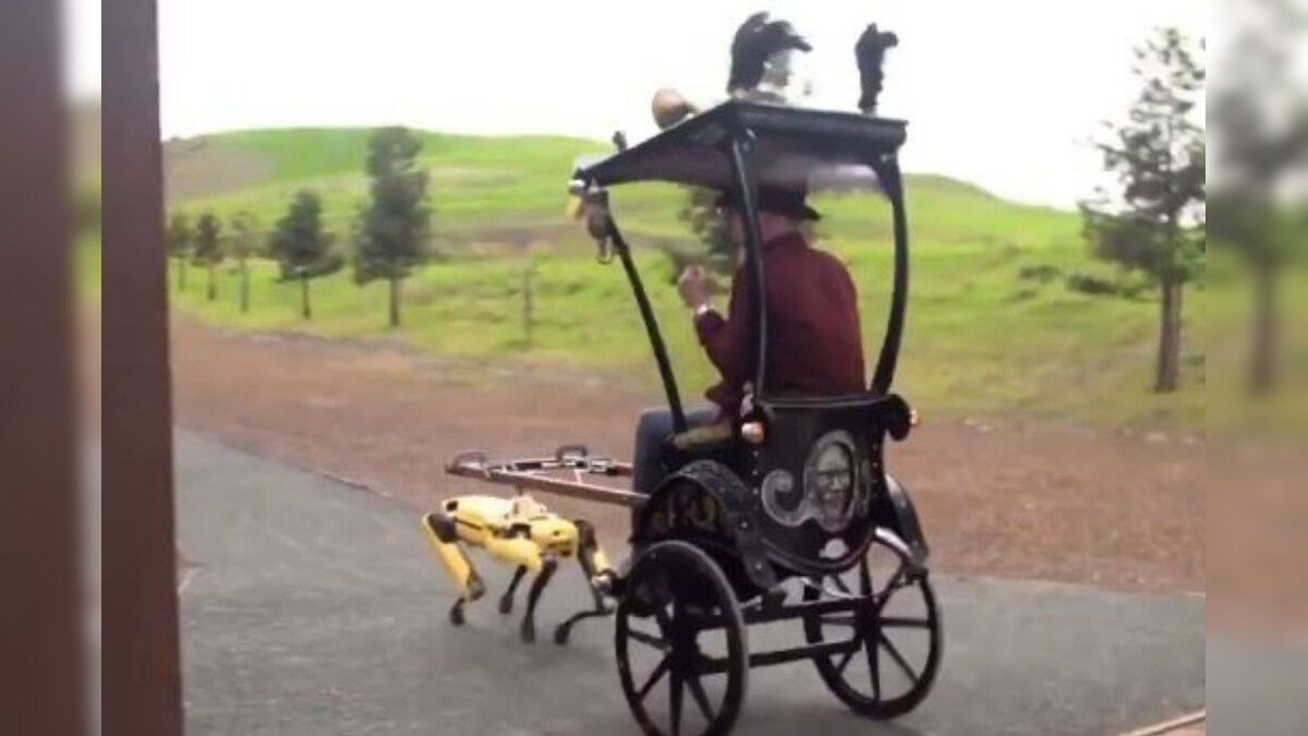 Watch: Robot Pulling a Rickshaw on Street Goes Viral. Netizens Wonder ...