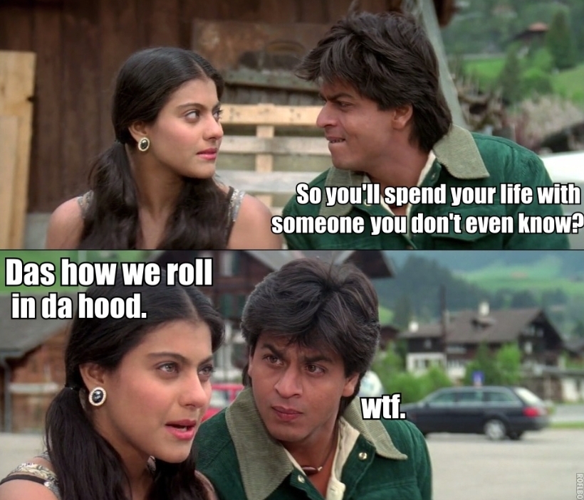 DDLJ Turns 25: Check Out the Hilarious Memes From the Romantic 1995 ...