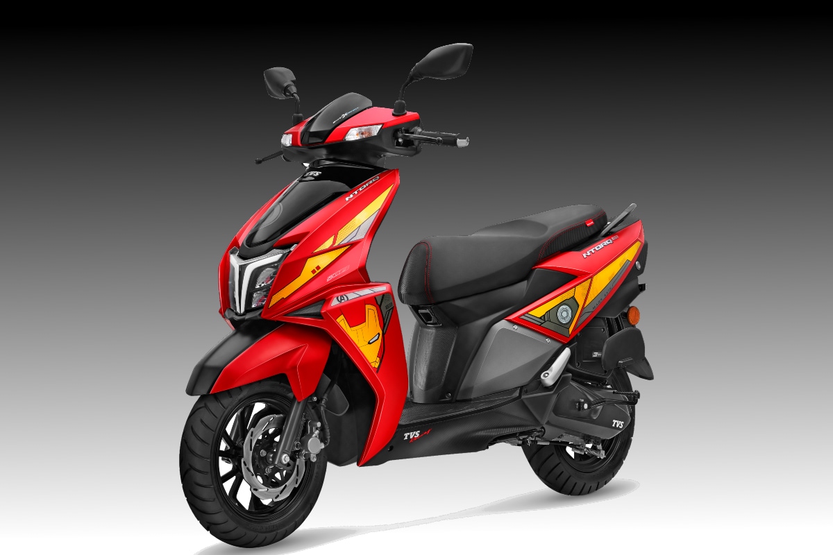 TVS Ntorq 125 SuperSquad Edition Inspired by Marvel's Avengers Launched ...