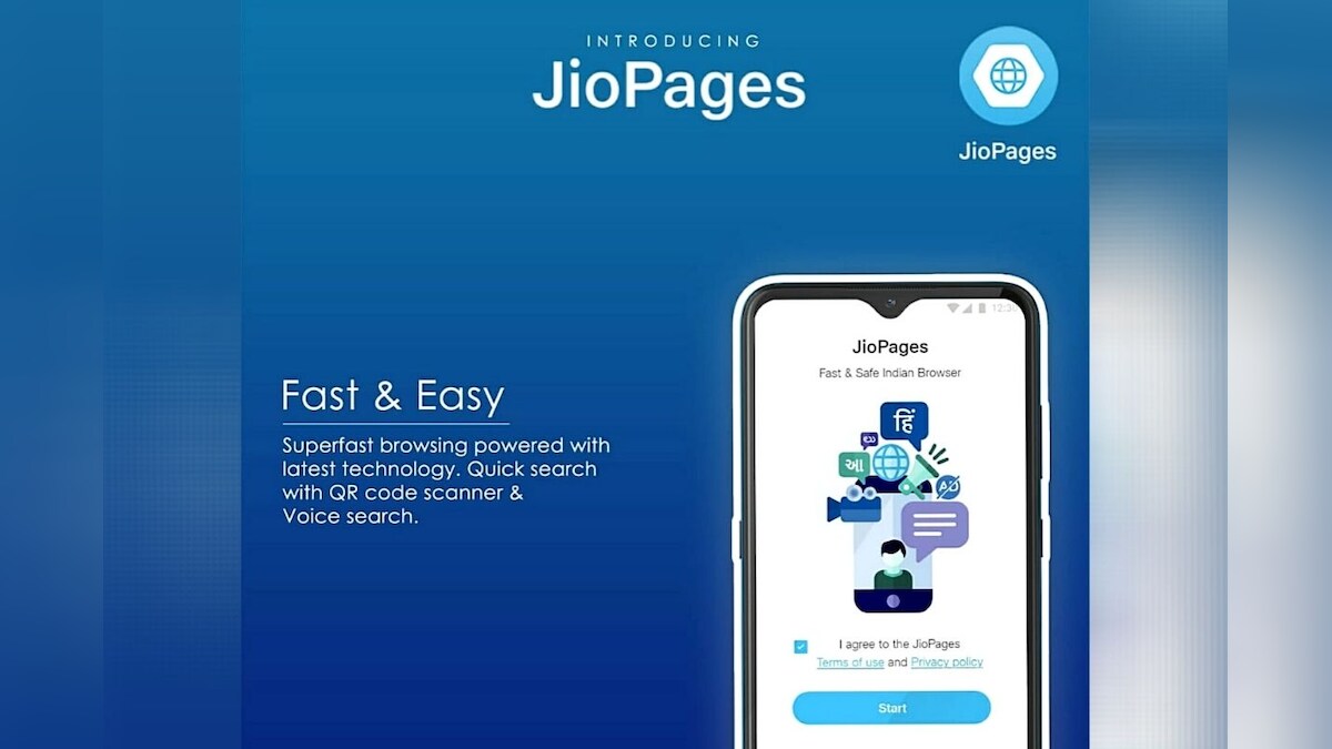 Reliance Jio Launches Privacy-Focused JioPages Web Browser for Android