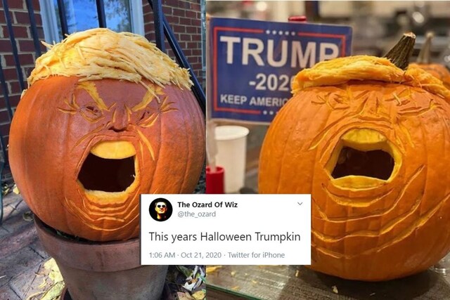 Halloween with a Political Twist! 'Trumpkin' Trends on Twitter ahead of ...